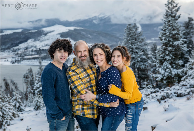 Breckenridge Family Photographer on a Snowy Winter Day